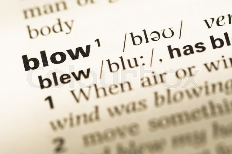 Phrasal Verb With Blow A List Of Phrases Related To The Word Blow