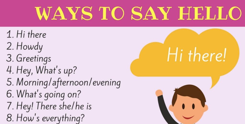 Different and Smart Ways to Say 'Hello' & 'Goodbye' in English