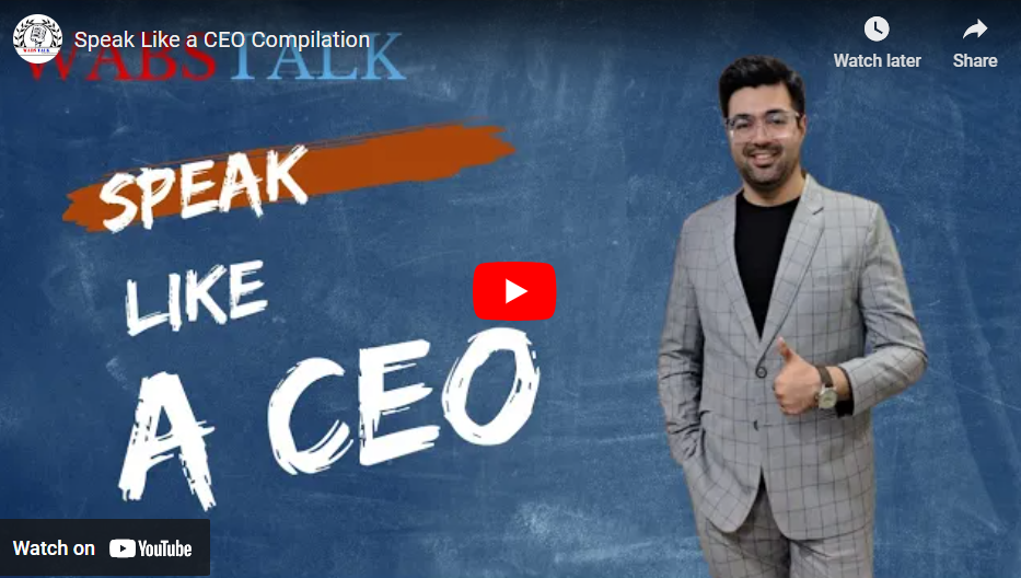 Speak Like a CEO Compilation